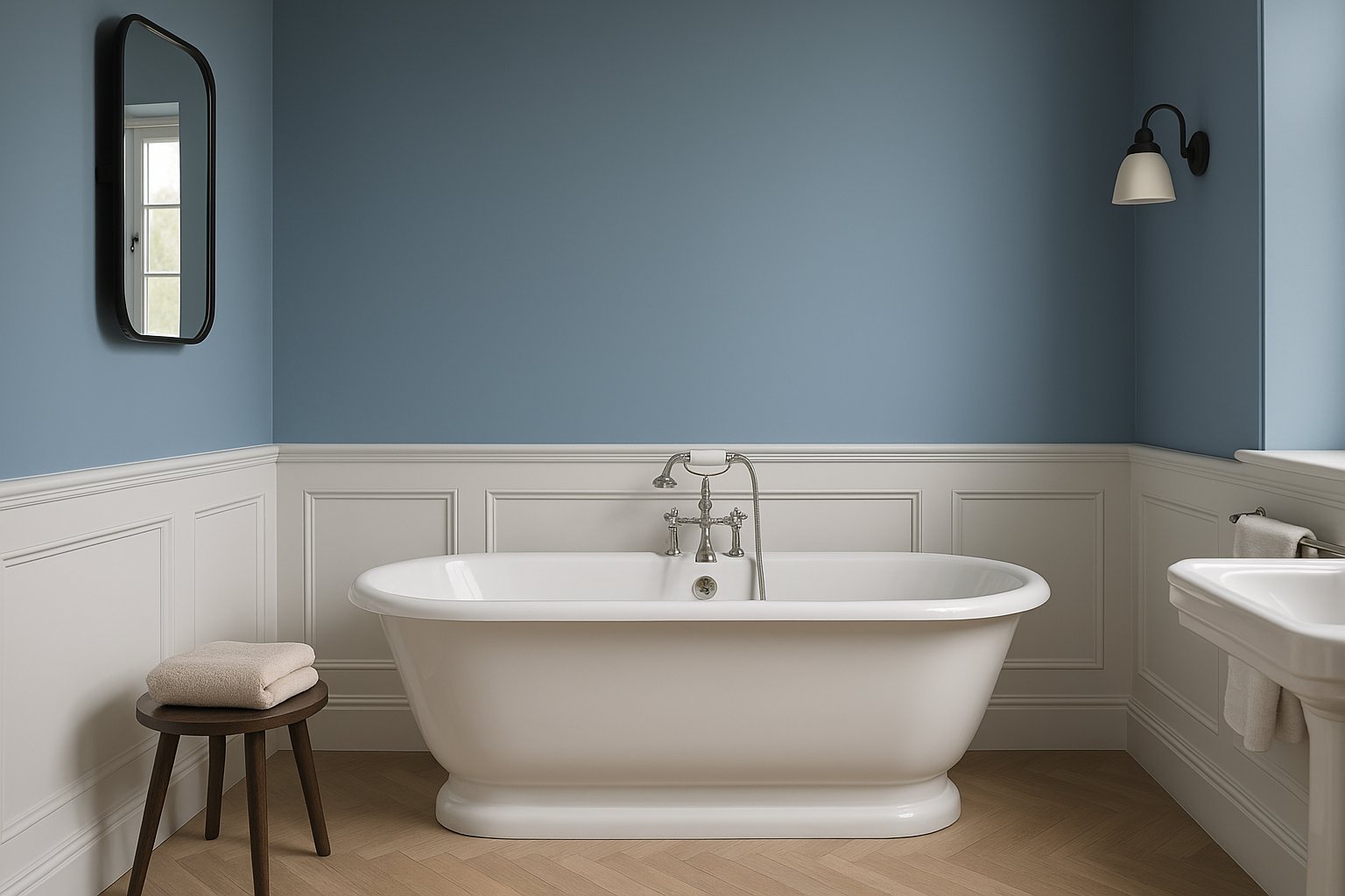 Blue Paint - Paint & Papers